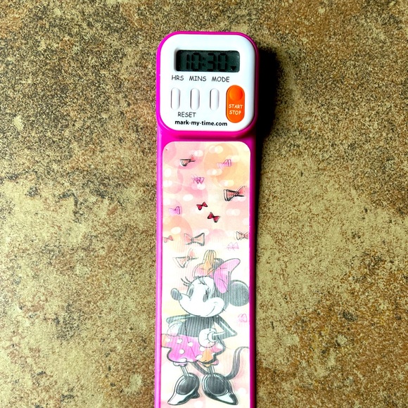Other | Minnie Mouse Book Mark Reading Timer | Poshmark